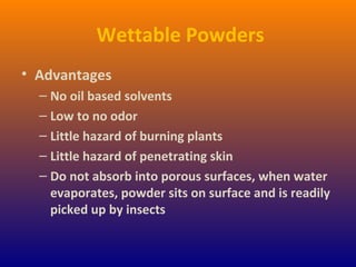 Pesticide formulations | PPT