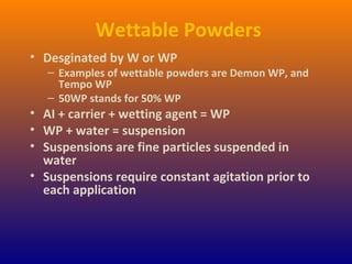 Pesticide formulations Dr- Ahmed Abdel-Megeed | PPT
