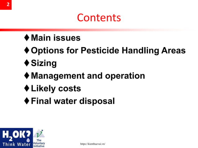 Pesticide Handling Areas and Biobeds. A presentation for farmers ...