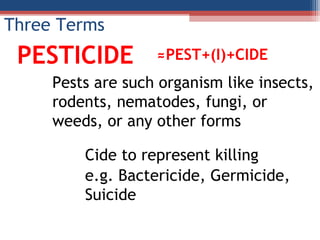 Pesticide & Health hazards in Bangladesh | PPT | Environment | Science