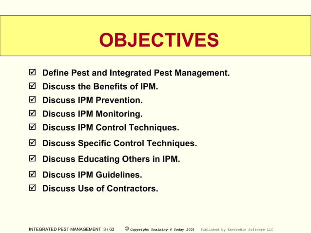 IPM , Pesticide management | PPT