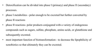 Insecticide metabolism: Phases and examples | PPTX