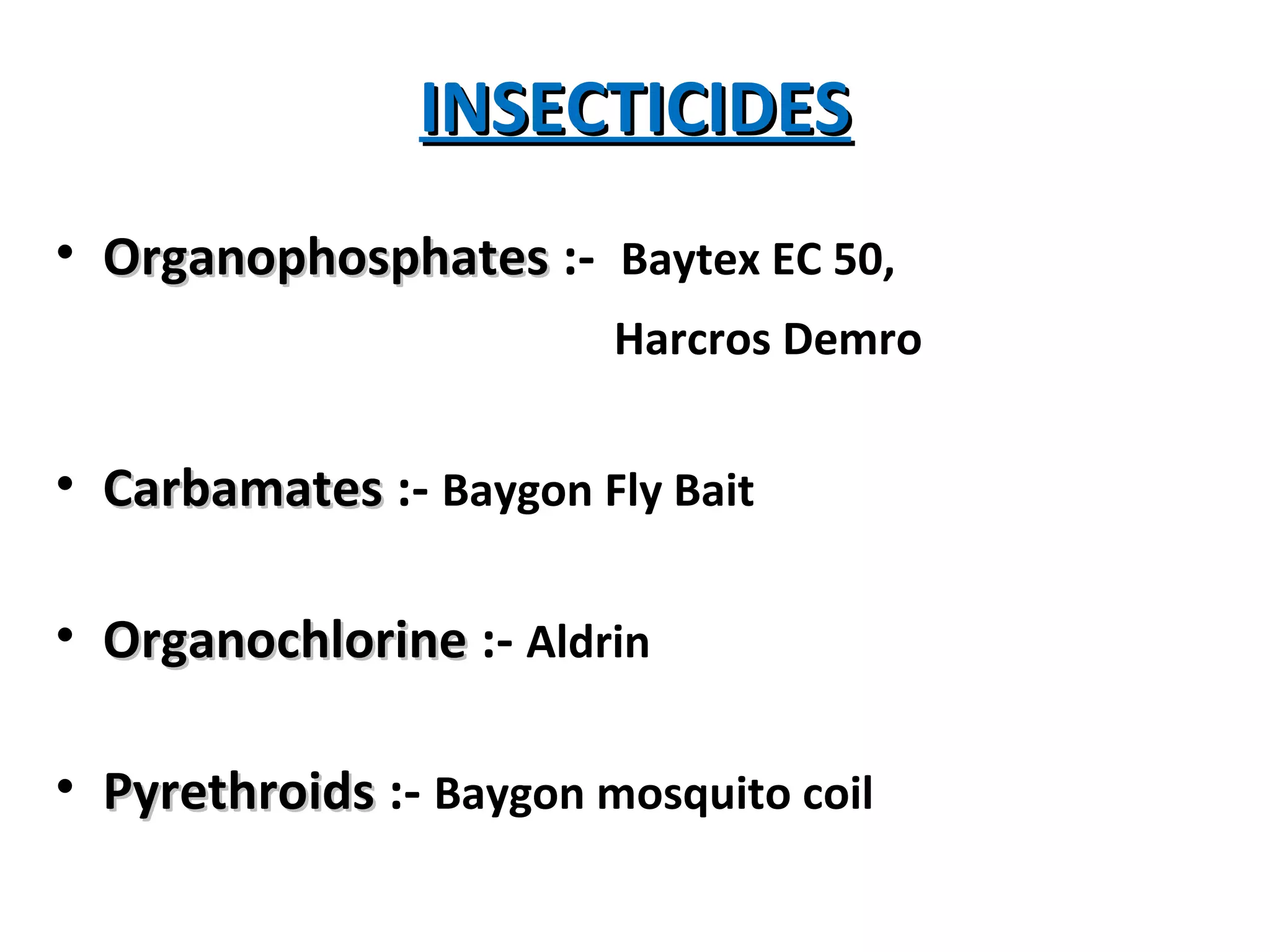 PESTICIDE TOXICITY | PPT