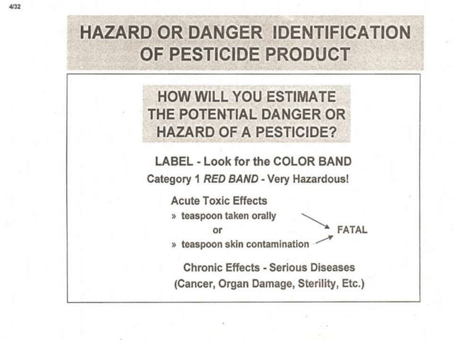 Pesticide Poisoning & First Aid.powerpoint | PPT