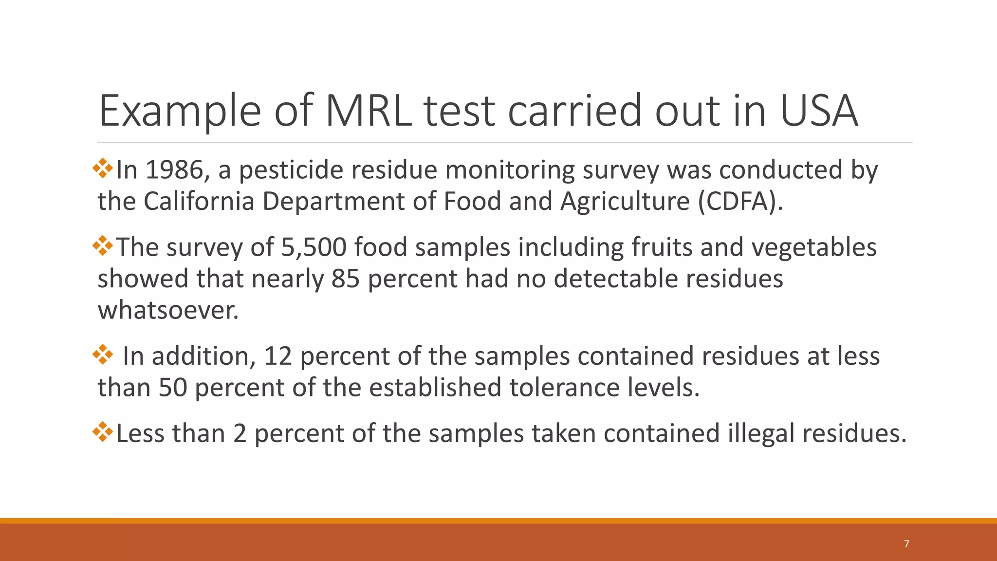 Pesticide residue | PPTX