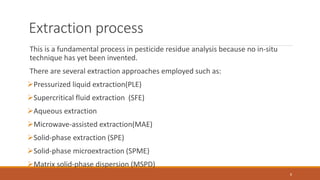 Pesticide residue | PPTX