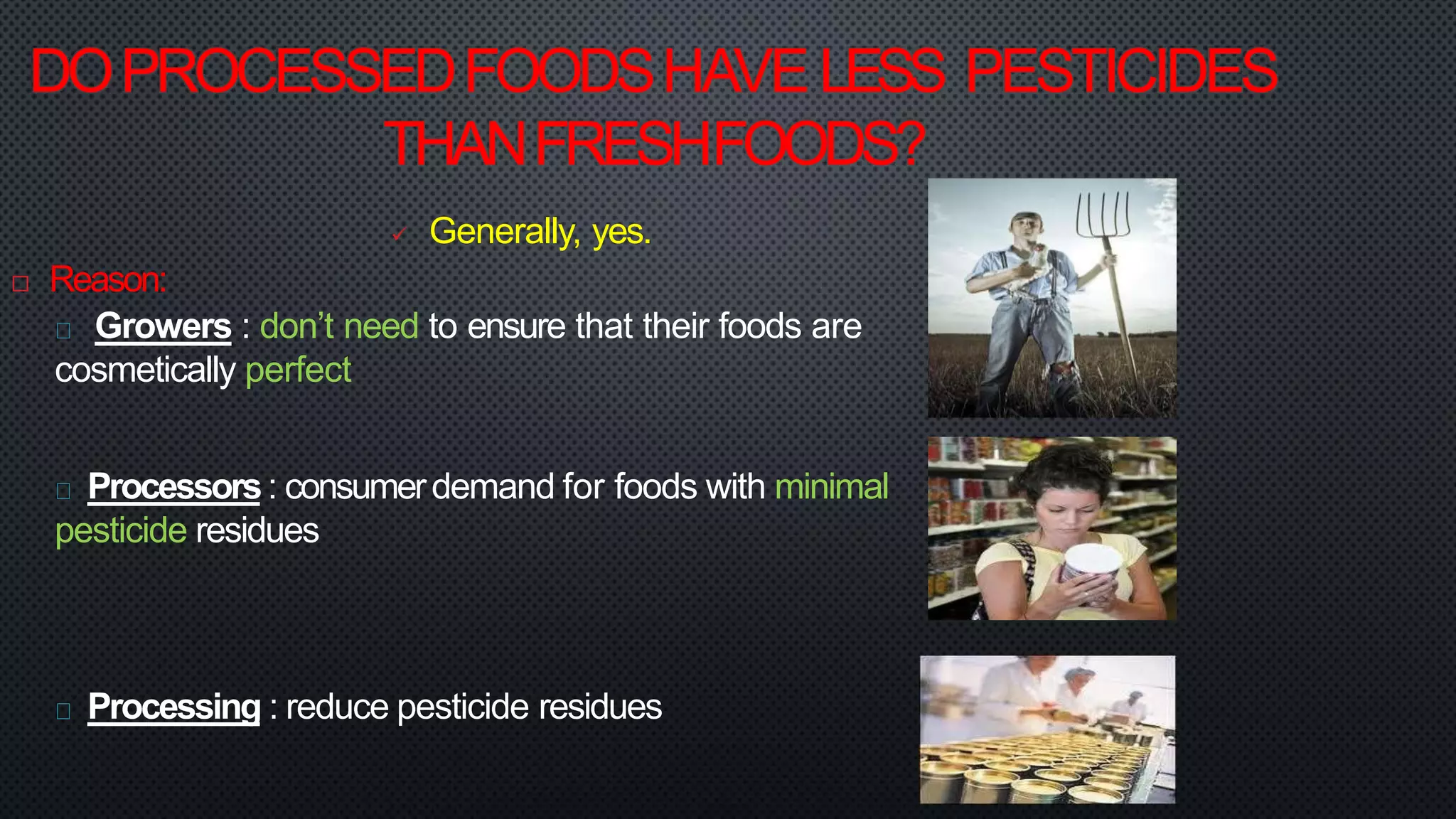 Pesticide residue analysis | PPTX