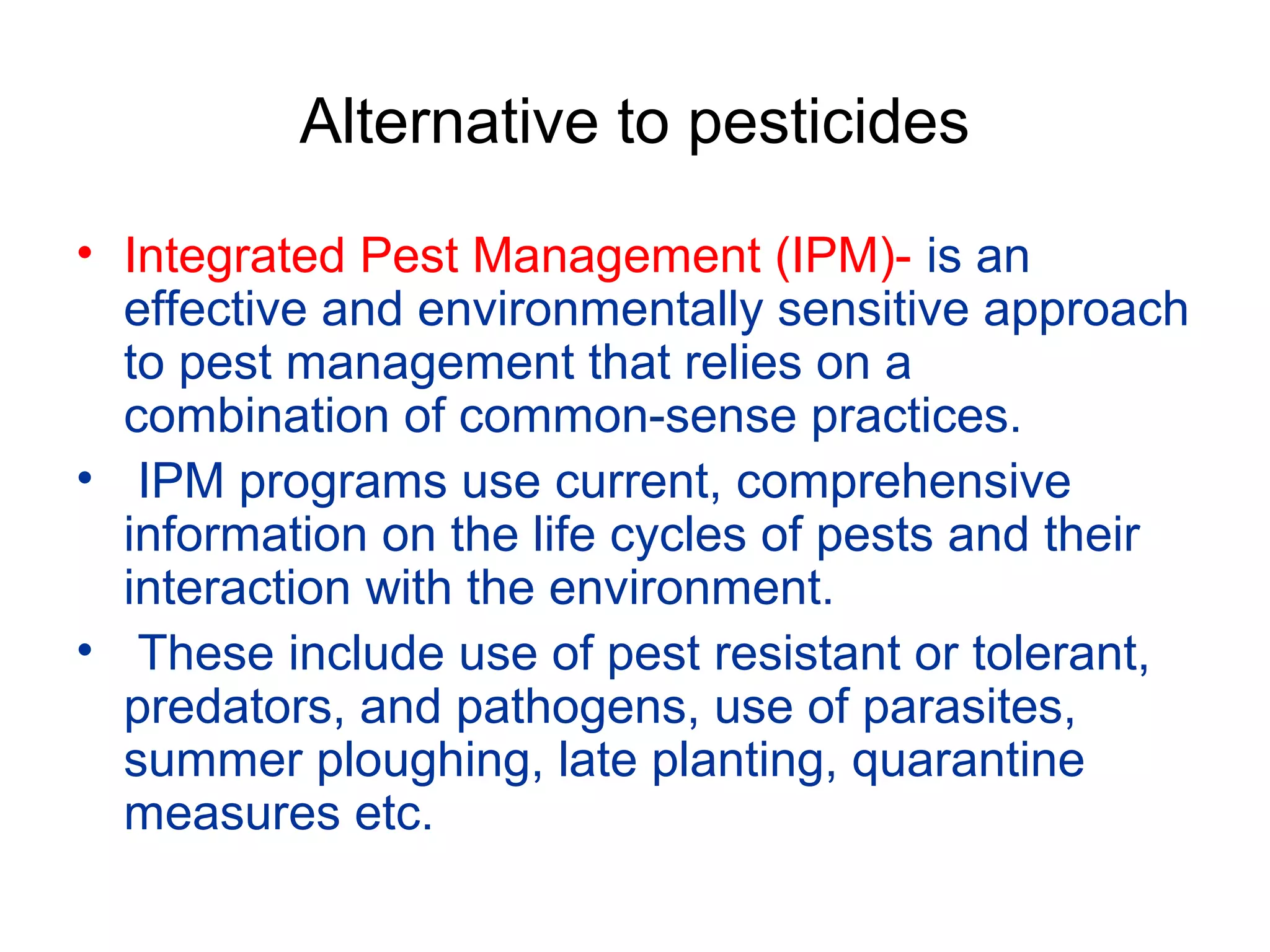 Pesticides | PPT