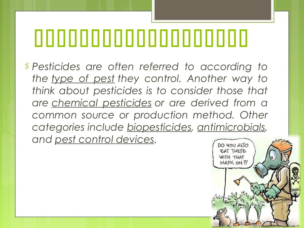 Pesticide Meaning