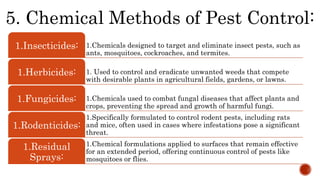 Pesticides pharmacognosy slides byMam sadia perviaiz | PPT