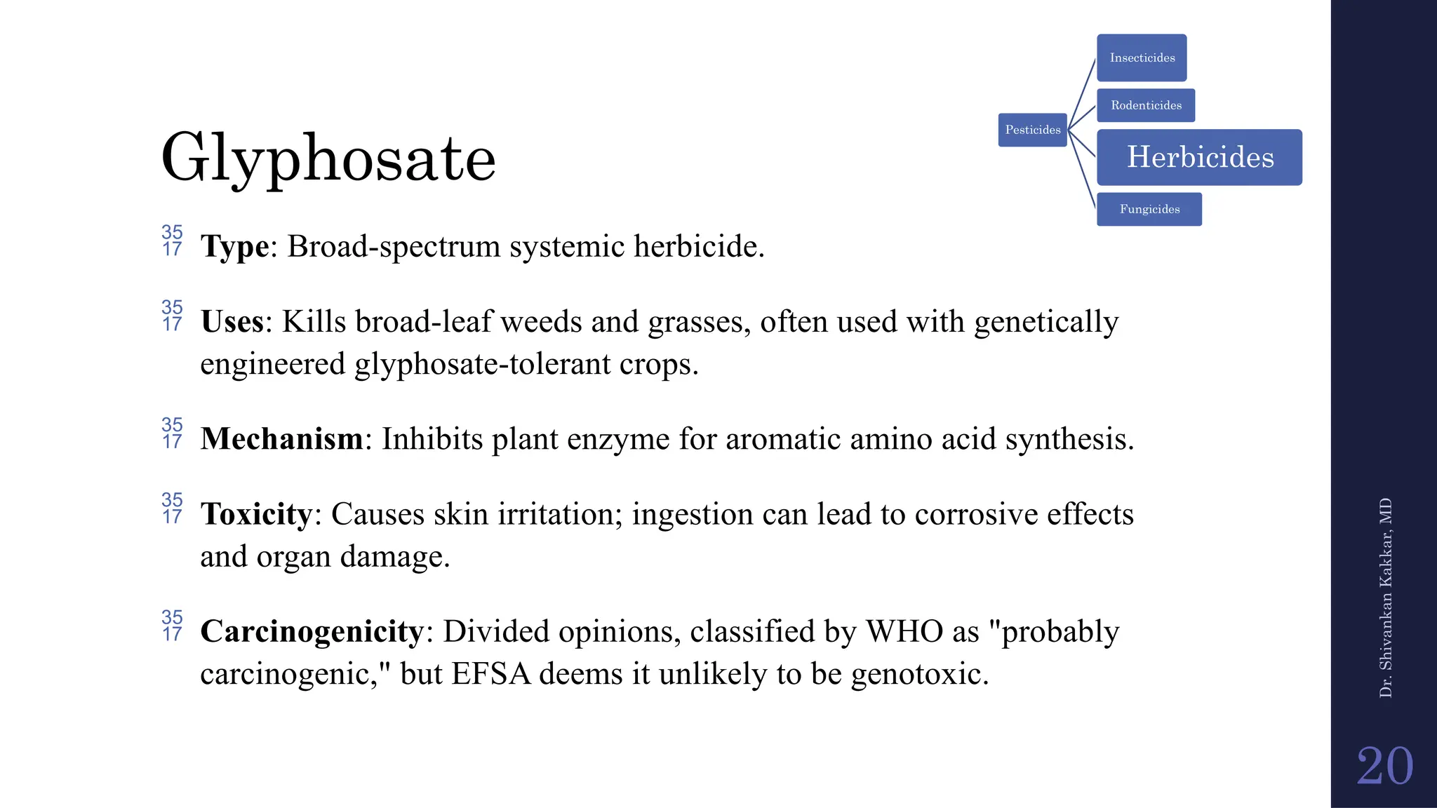 Occupational and Environmental Pesticides | PPTX