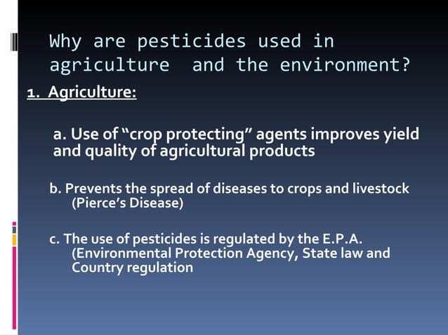 Pesticides | PPT