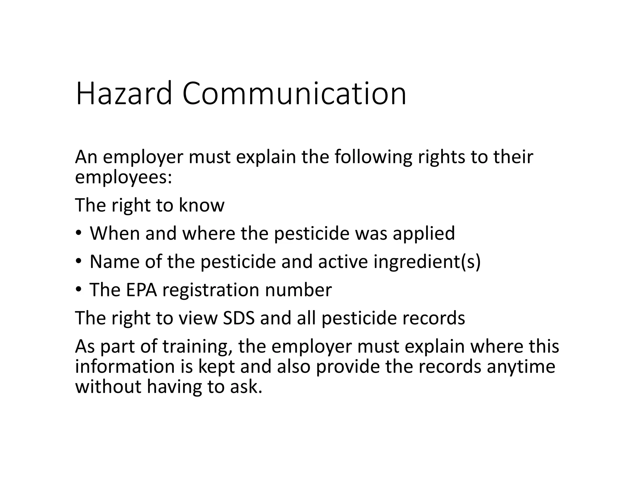 Pesticide Safety | PDF