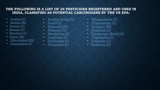 Pesticides AND THEIR USE | PPTX