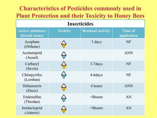 Pesticides a threat to honey bees | PPTX