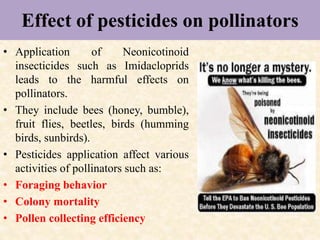 Pesticides use in agriculture: benefits, risks and safety | PPTX