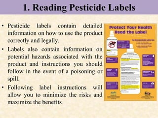 Pesticides use in agriculture: benefits, risks and safety | PPTX