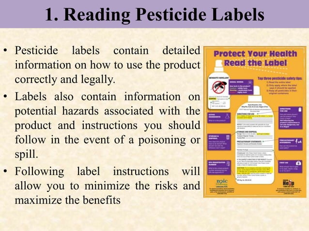 Pesticides use in agriculture: benefits, risks and safety | PPTX ...