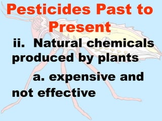 Pesticides history | PPT