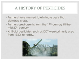 Pesticides in Modern Agriculture | PPTX