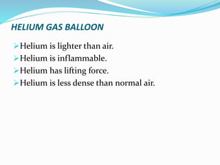 Pesticides sprayer on arecanut tree using helium gas | PPTX