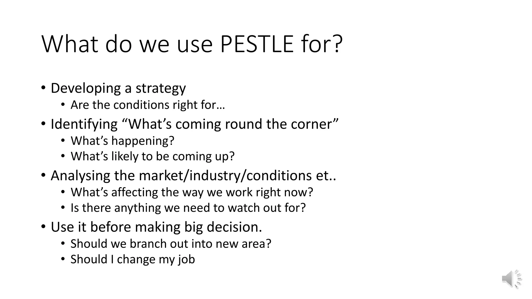 Pestle analysis in FM | PPTX