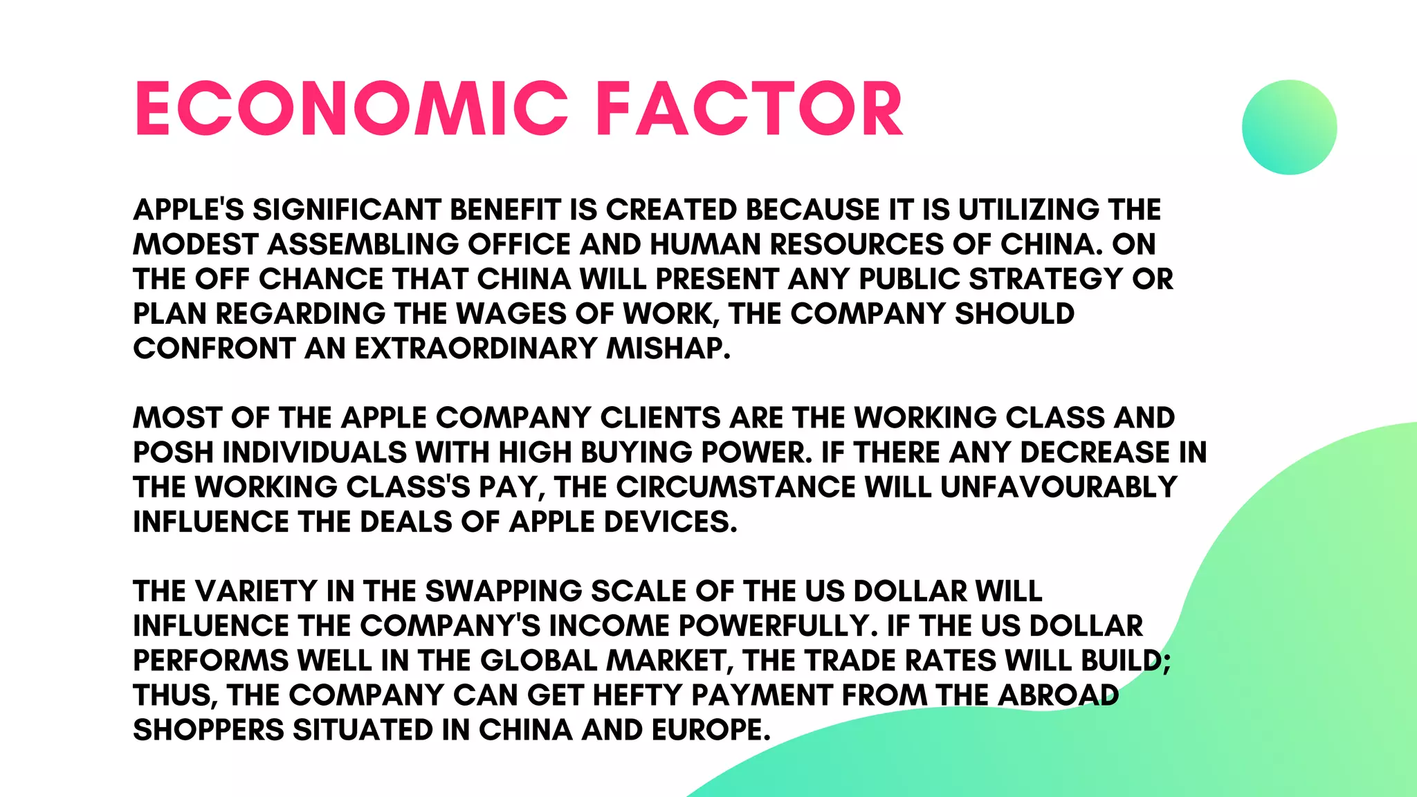 Pestle analysis of apple company | PDF