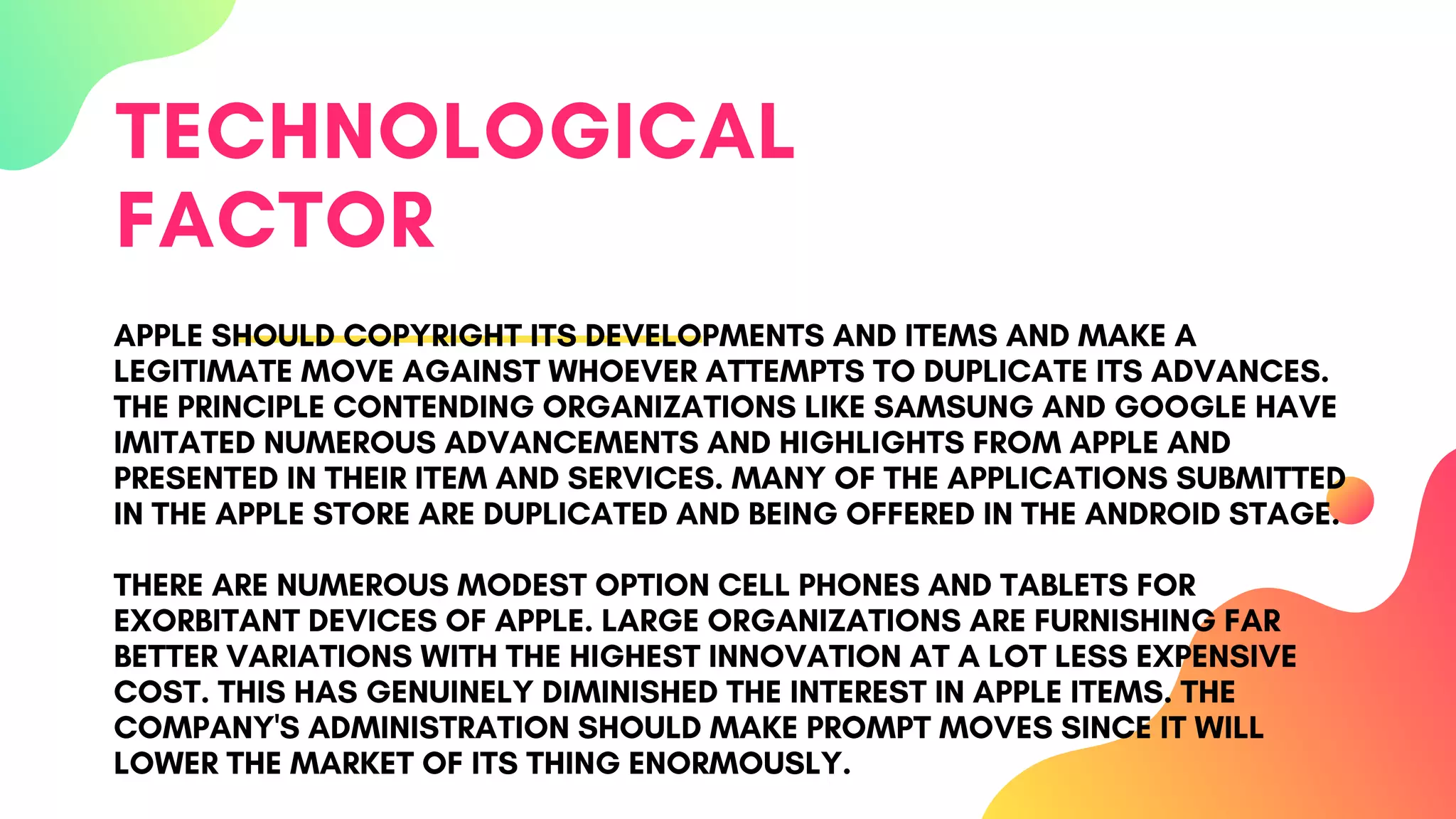 Pestle analysis of apple company | PDF