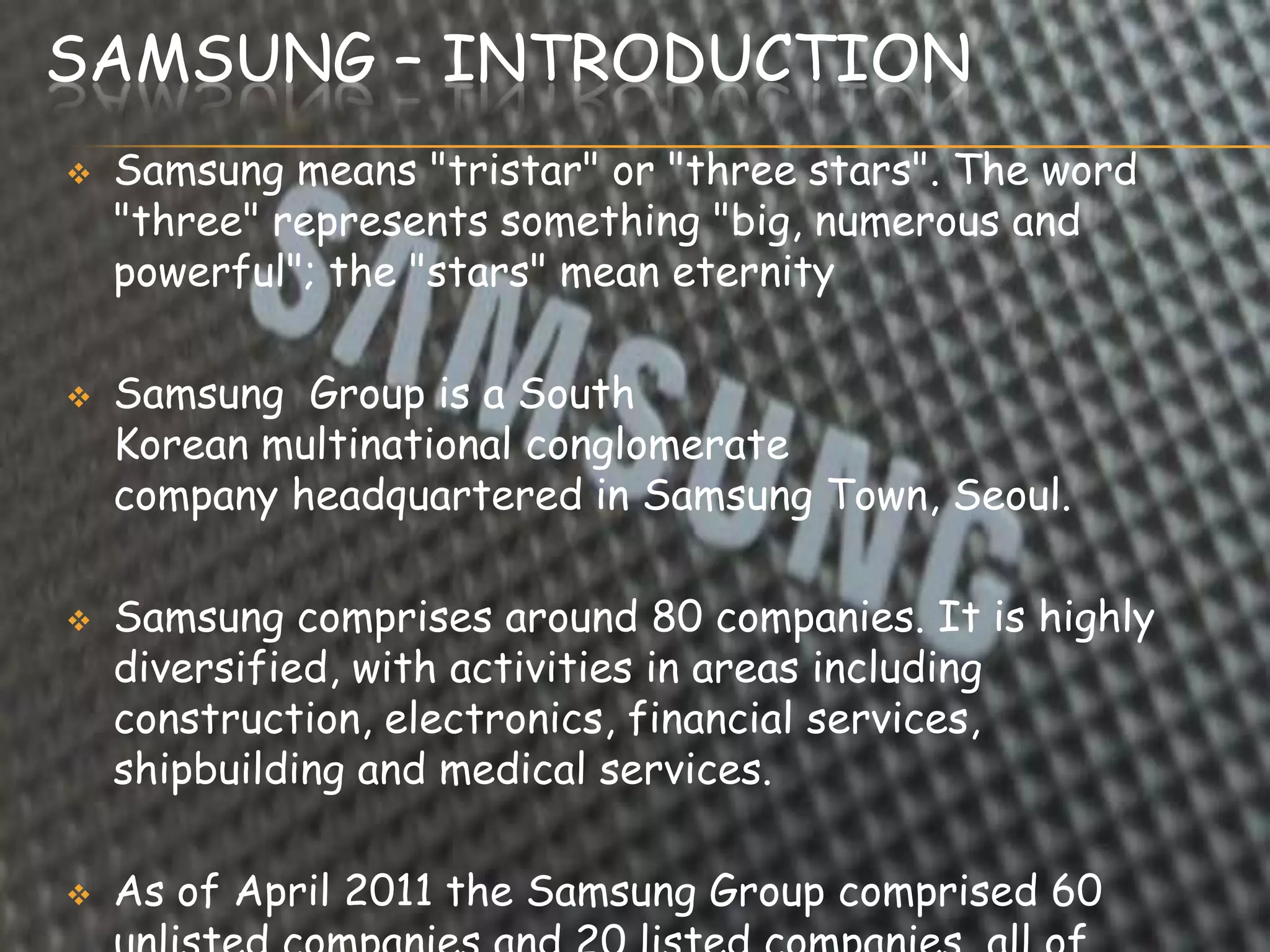 Pestle Analysis – South Korea and Samsung PPT | PPTX
