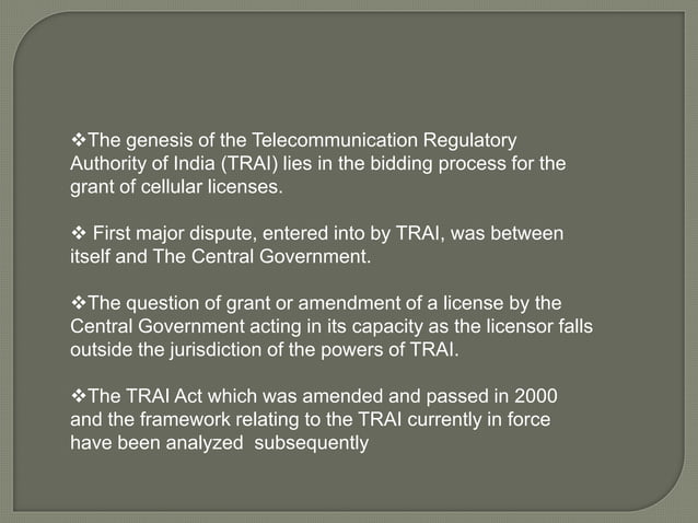 Pestle Analysis Telecom Sector