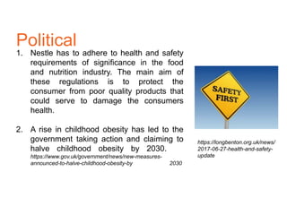 PESTAL and SWOT analysis on NESTLE Brand | PPTX