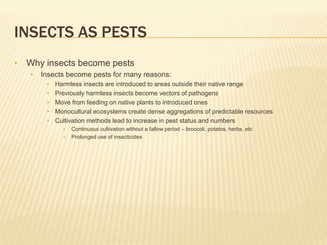 Pest Management and it's methods for general understanding | PPTX