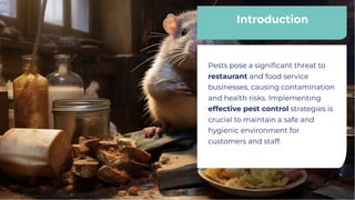 Pest Management for Restaurants and Food Service Businesses | PDF