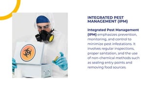 Pest Management for Restaurants and Food Service Businesses | PDF