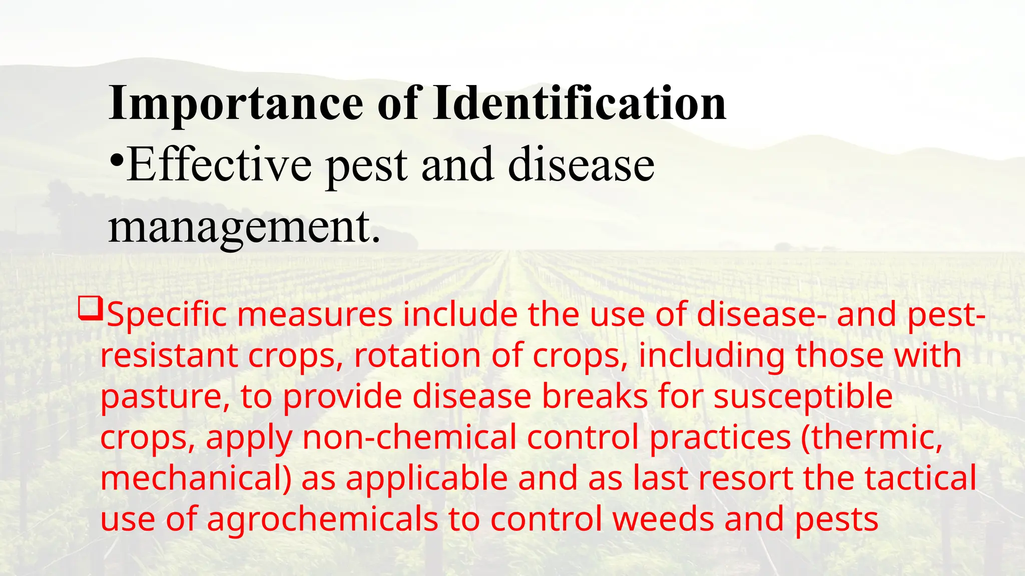 PEST MANAGEMENT lesson quarter 2 for grade 11 | PPTX