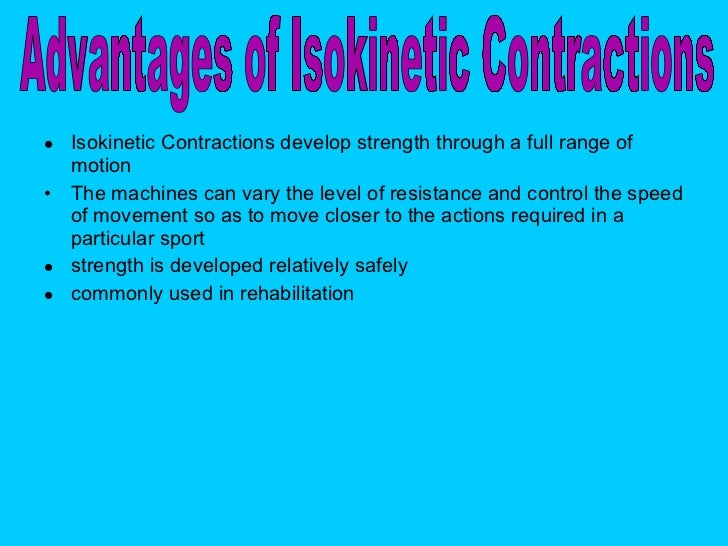 Isokinetic Contraction