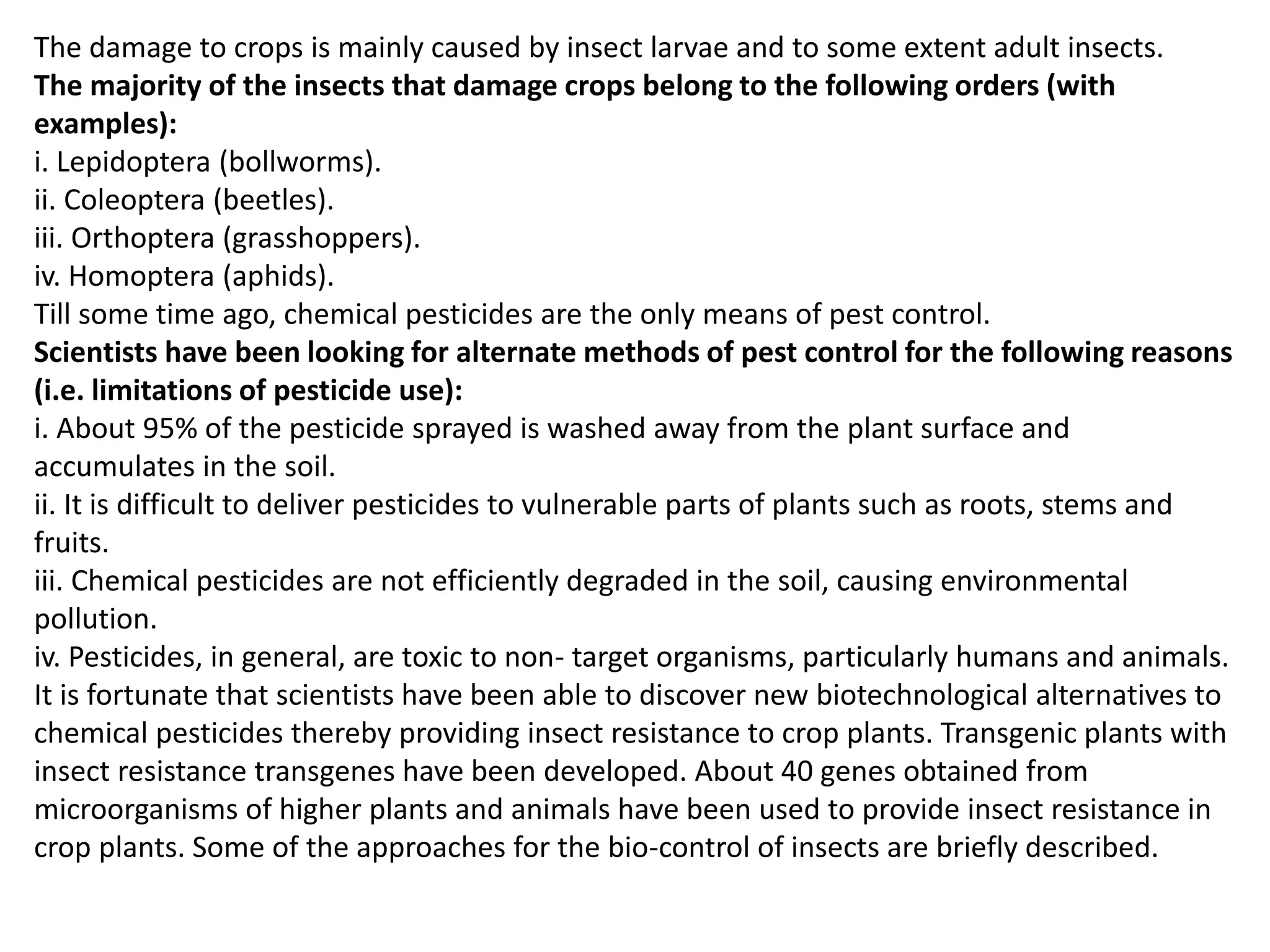 Pest resistance | PPTX