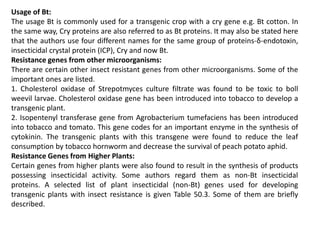Pest resistance | PPTX