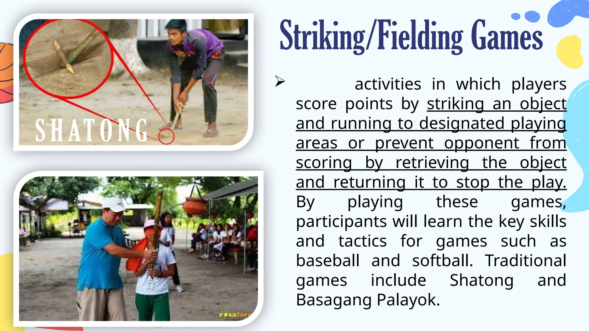 PE 6 Striking games-fielding games.pptx