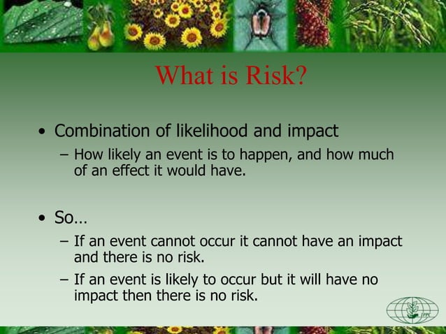 Pest risk analysis | PPTX