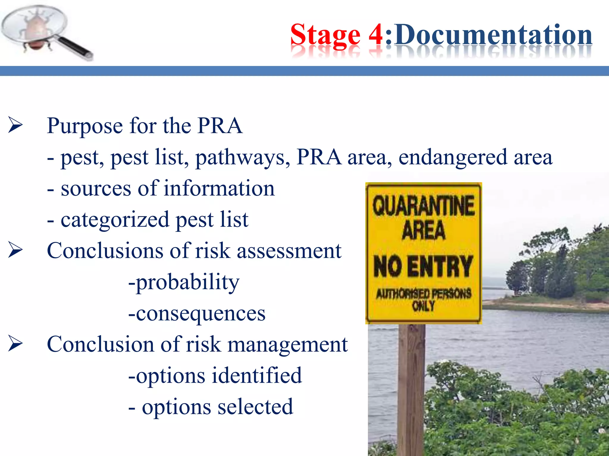 Pest risk analysis | PPTX