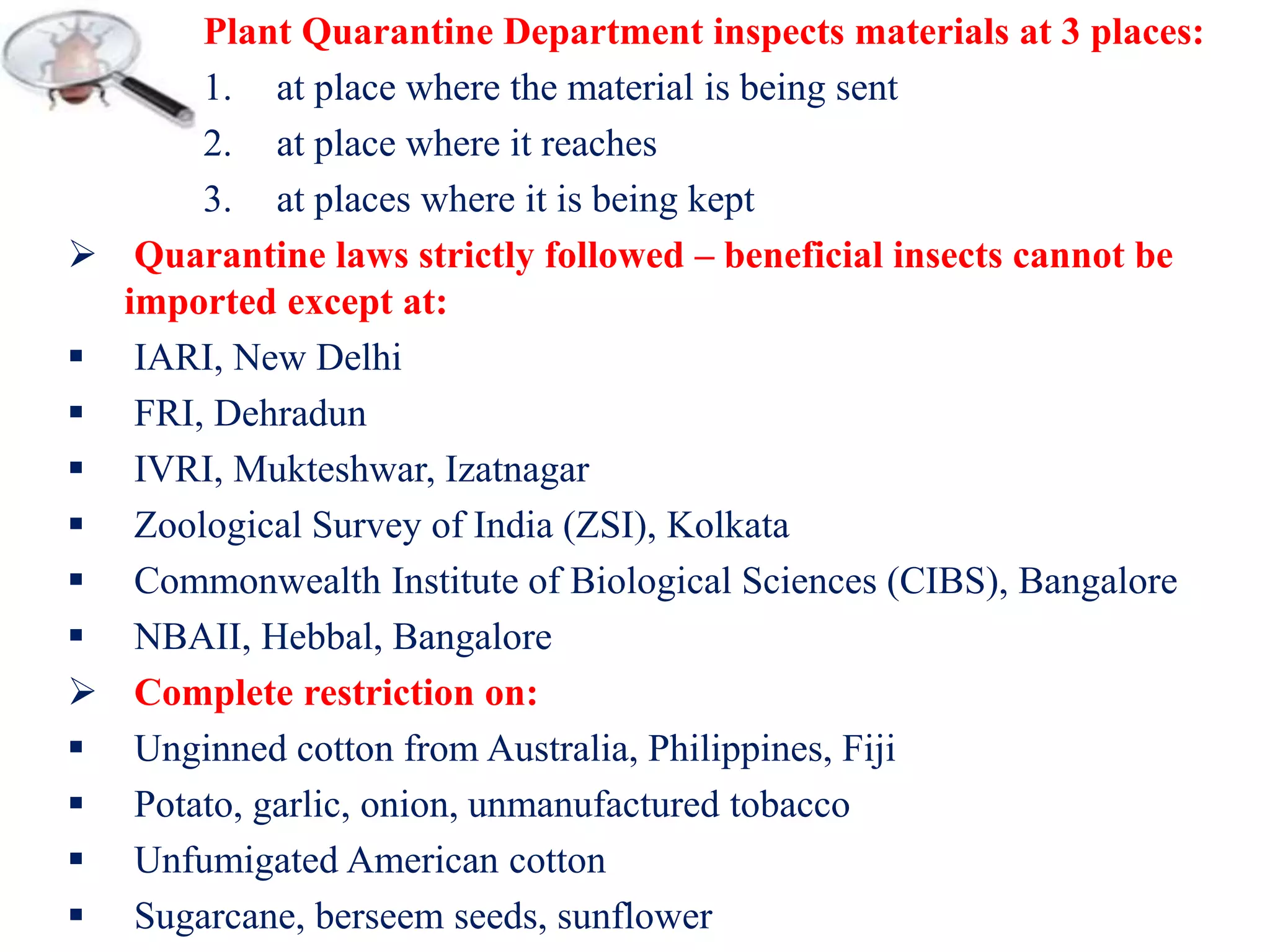 Pest risk analysis | PPTX | Gardening | Home & Garden