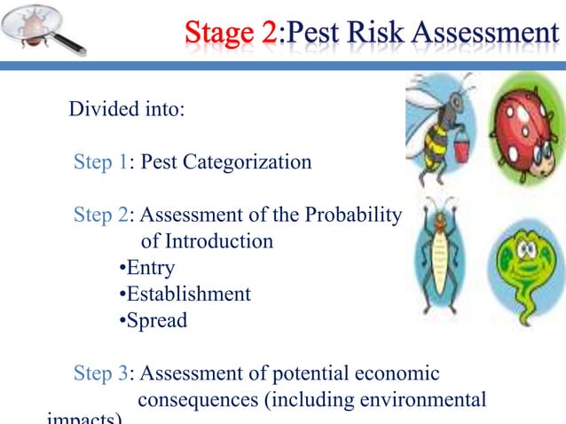 Pest risk analysis | PPTX | Gardening | Home & Garden
