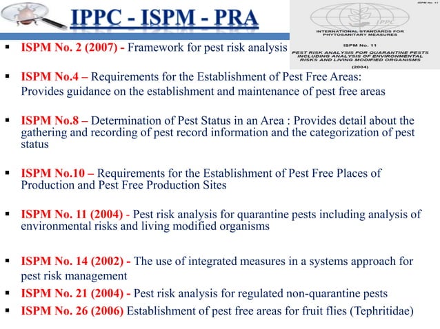 Pest risk analysis | PPTX | Gardening | Home & Garden