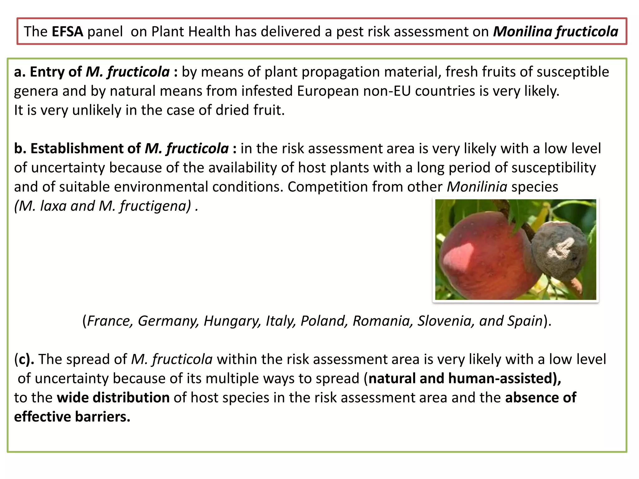 Pest risk analysis | PDF