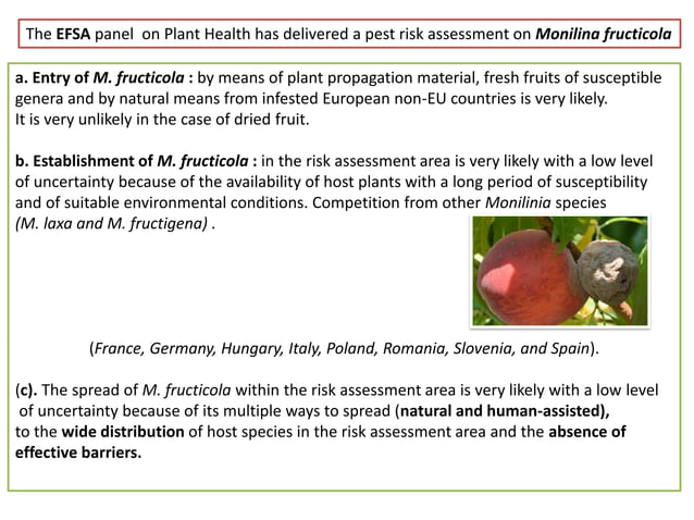 Pest risk analysis | PDF