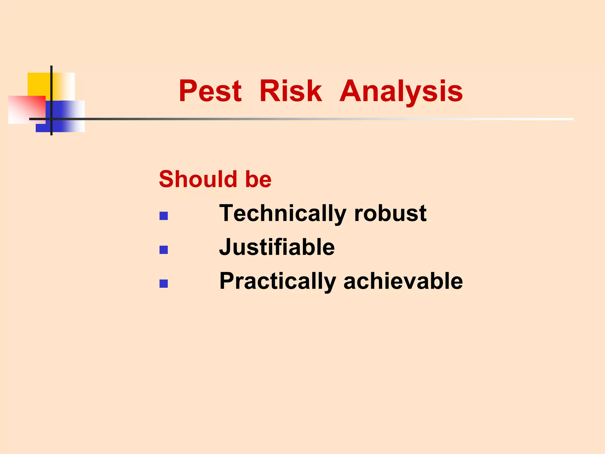 Pest risk analysis concepts by Vikas Bamel (2011) | PPT