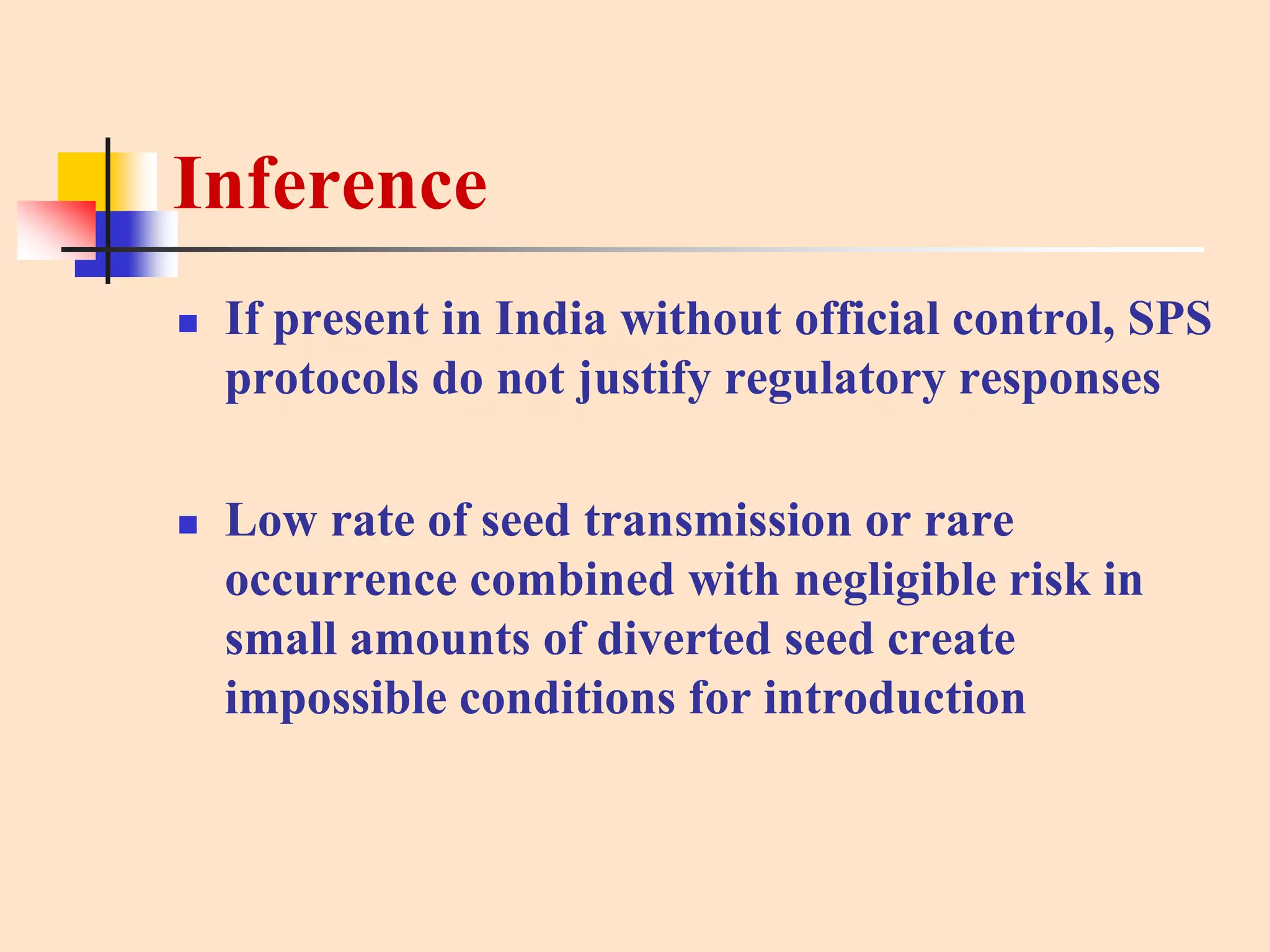 Pest risk analysis concepts by Vikas Bamel (2011) | PPT