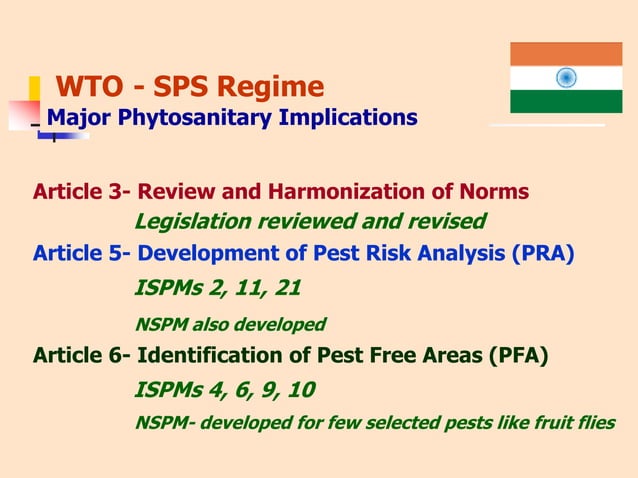 Pest risk analysis concepts by Vikas Bamel (2011) | PPT