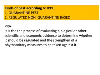 Pest risk analysis and detection and diagnosis. ppt.pptx